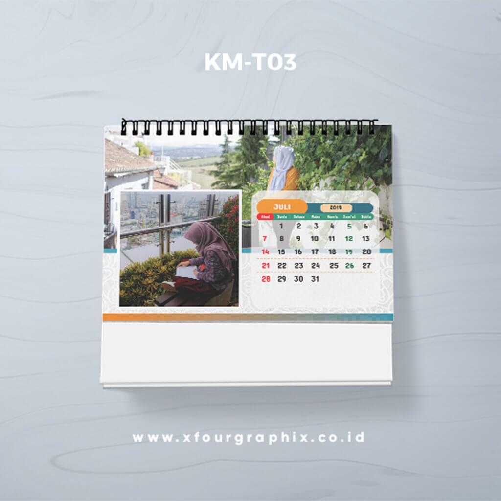 Template Kalender Meja - Cetak Online
