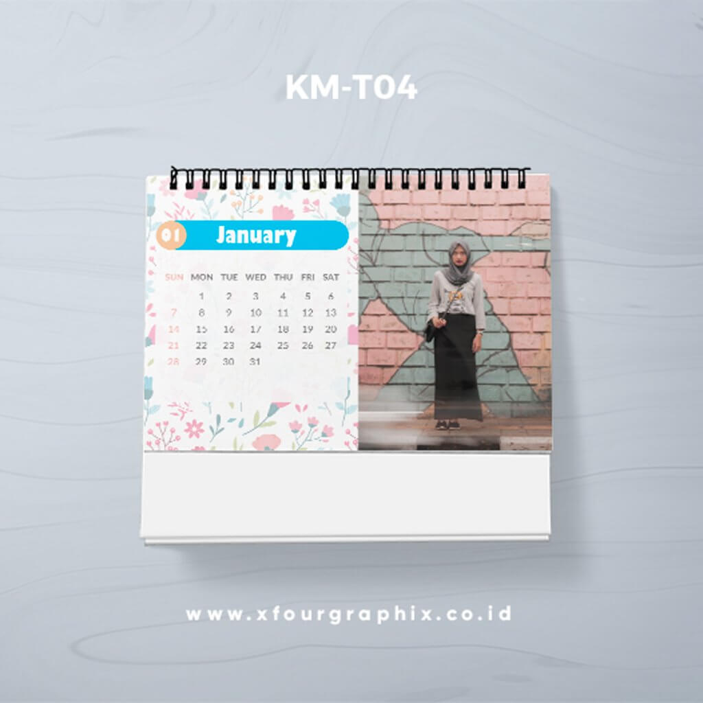 Template Kalender Meja - Cetak Online