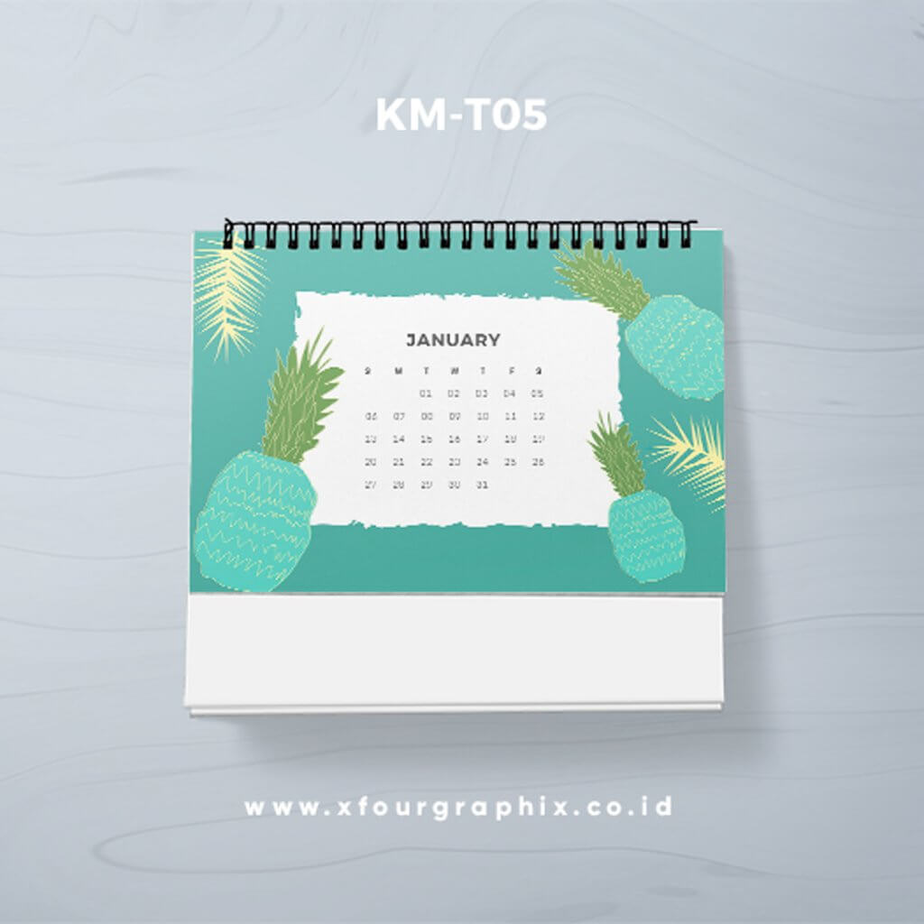 Template Kalender Meja - Cetak Online